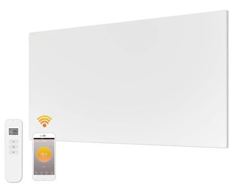 QH-FR infrarood paneel WIFI - 30 x 150cm - 500 watt - Dutch Heating